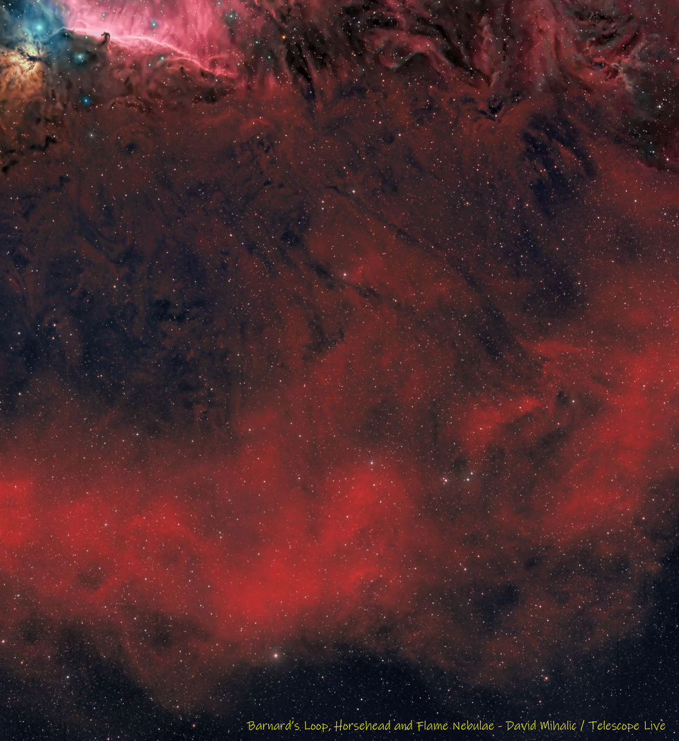 Barnard's Loop et al. | Telescope Live